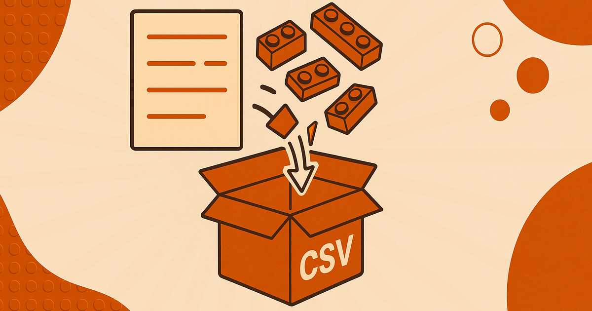 Export LEGO Inventory to BrickLink: Complete CSV Guide | brick'em