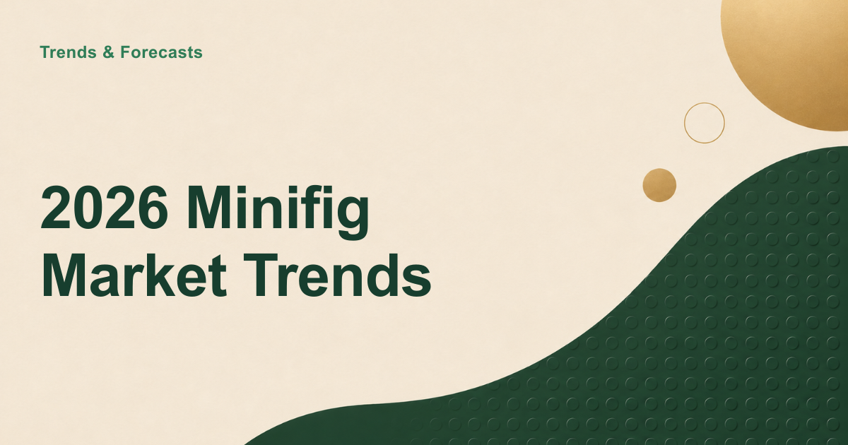 LEGO Minifigure Market Trends 2026: What's Hot | brick'em